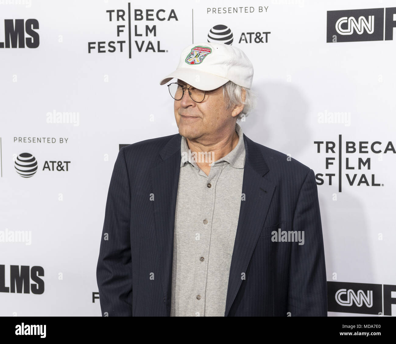 New York, NY, USA. 18th Apr, 2018. CHEVY CHASE at the Tribeca Film ...