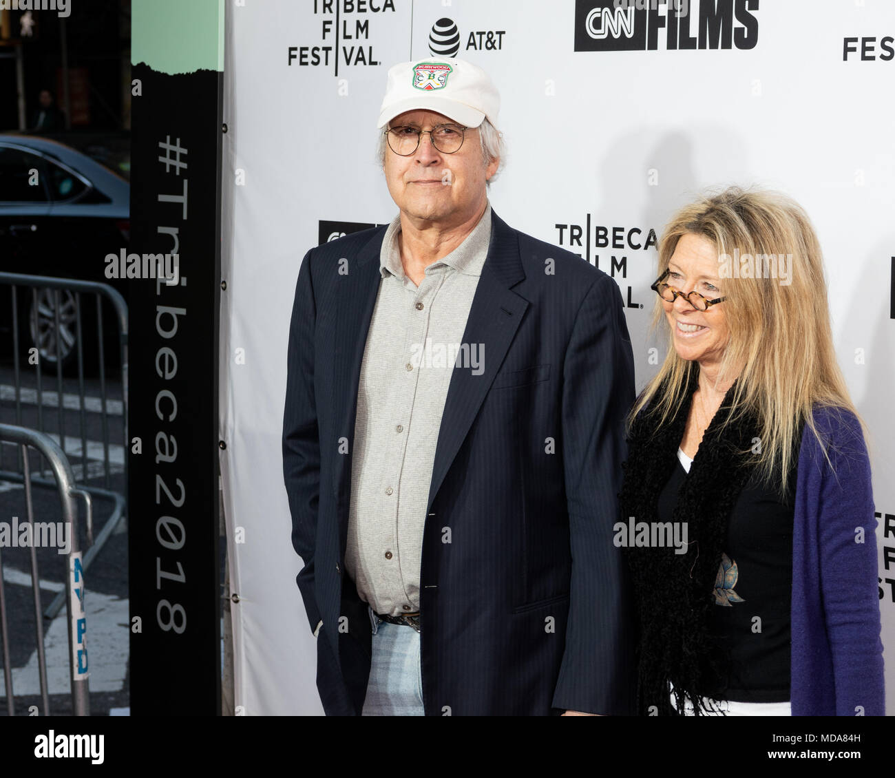 Chevy chase and wife jayni hi-res stock photography and images - Alamy