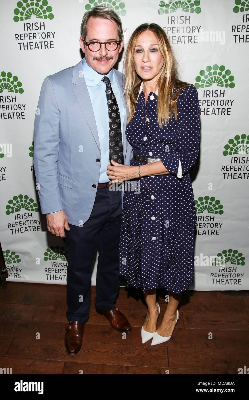 New York, NY, USA. 18th Apr, 2018. Matthew Broderick, Sarah Jessica ...