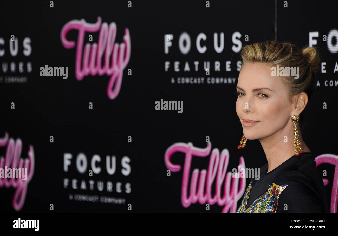 Los Angeles, CA, USA. 18th Apr, 2018. Charlize Theron at arrivals for ...
