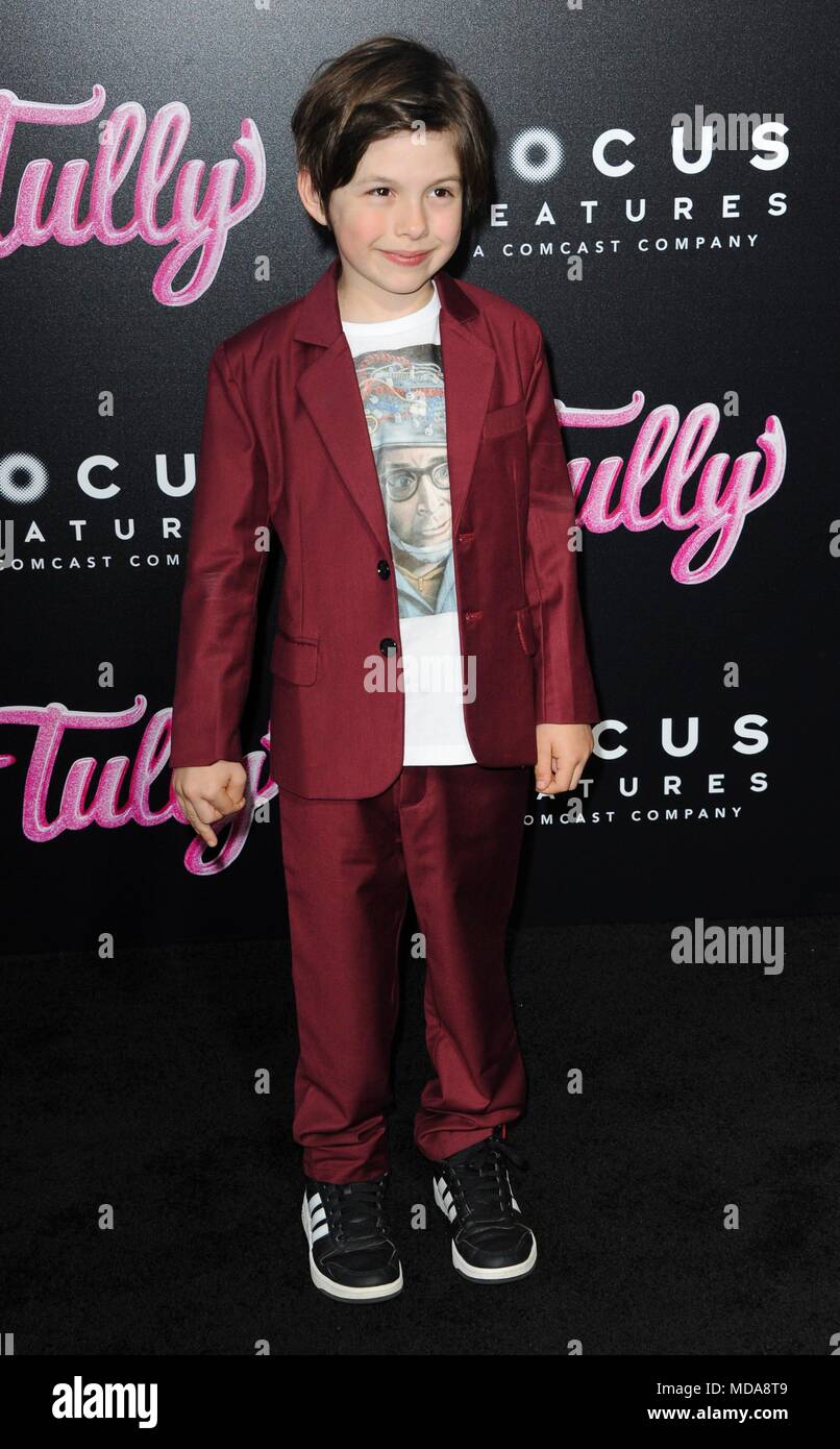 Los Angeles, CA, USA. 18th Apr, 2018. Asher Miles Fallica at arrivals ...