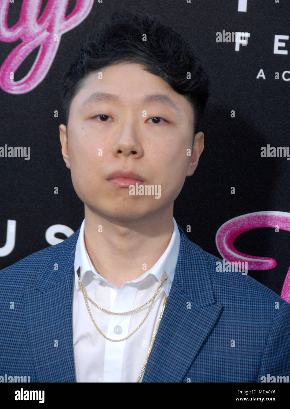 Los Angeles, USA. 18th Apr, 2018. Actor Joshua Pak attends the premiere ...