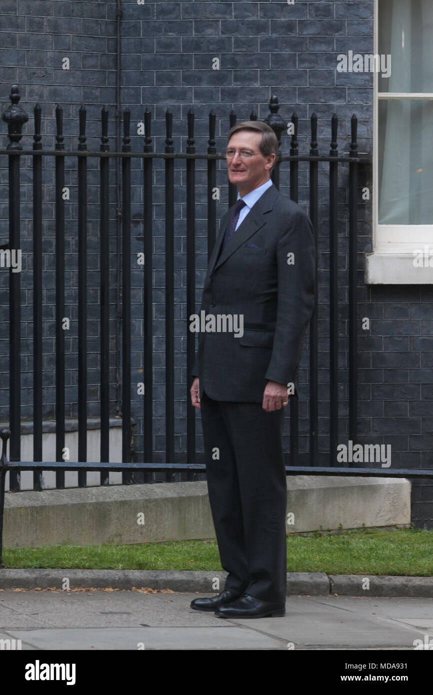 London UK. 18th April 2018. Dominic Grieve who was the former ...