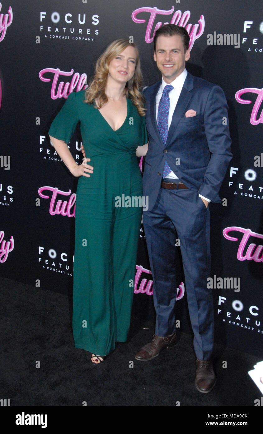 Los Angeles, USA. 18th Apr, 2018. (L-R) Producer Helen Estabrook and ...