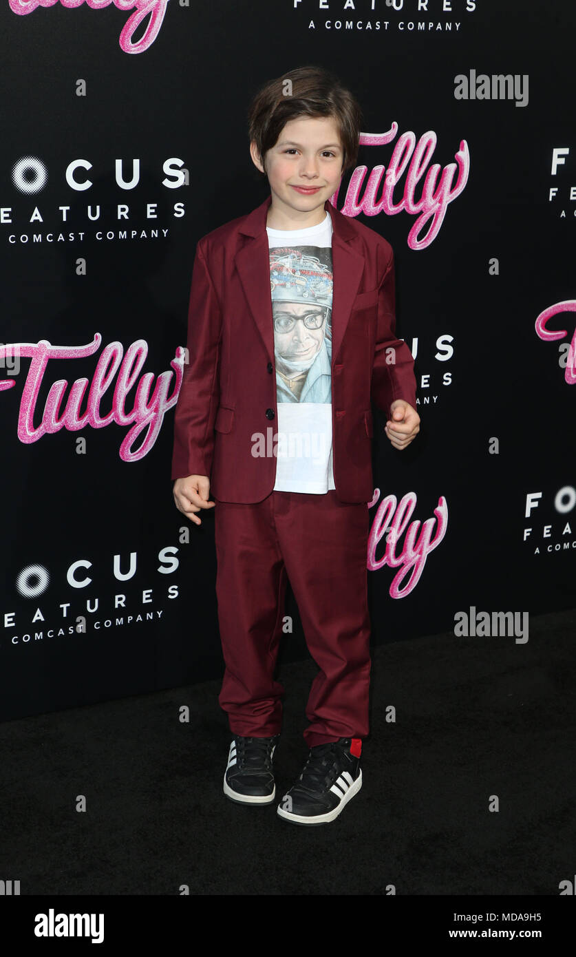 Los Angeles, Ca, USA. 18th Apr, 2018. Asher Fallica, at the Los Angeles ...