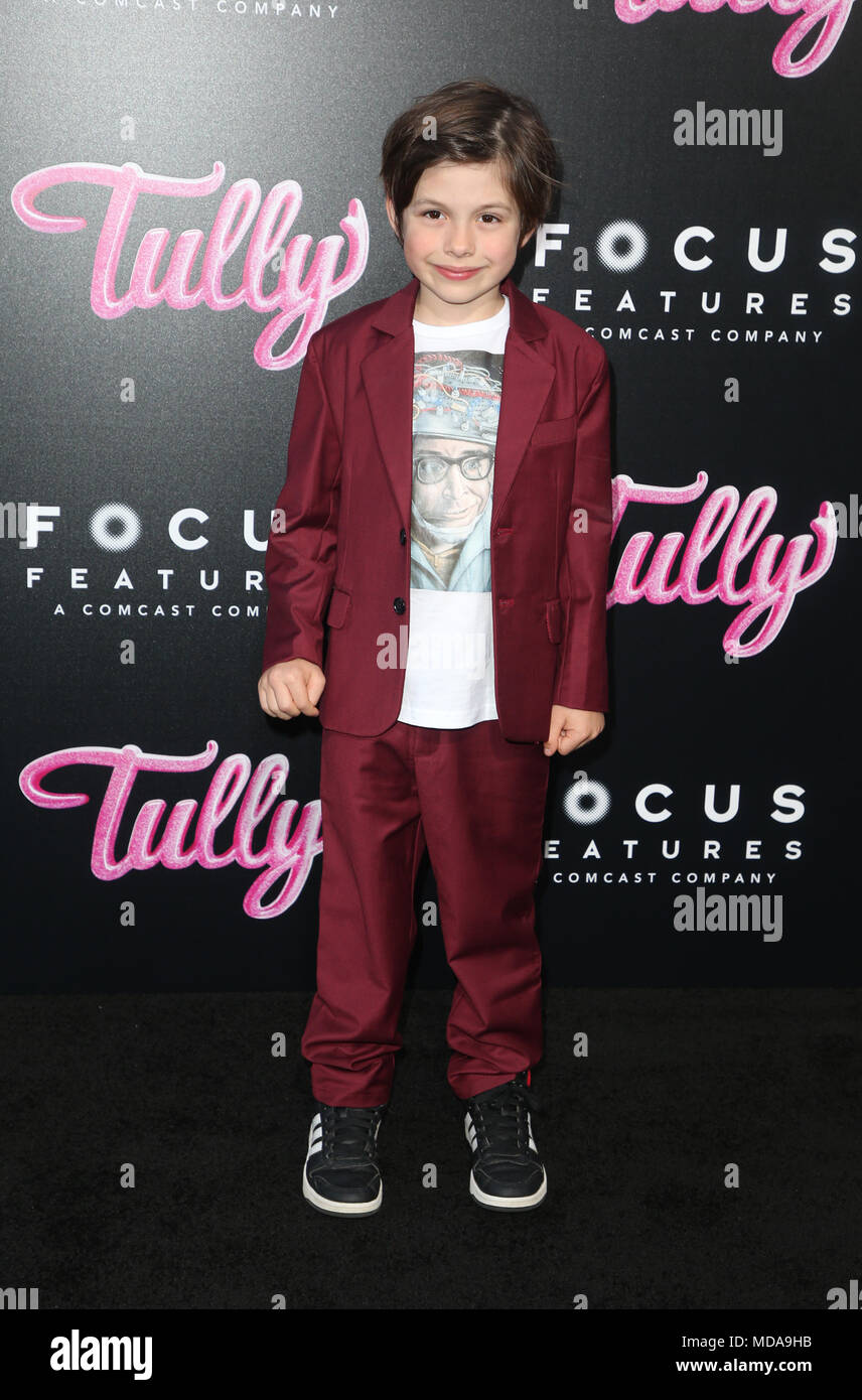 Los Angeles, Ca, USA. 18th Apr, 2018. Asher Fallica, at the Los Angeles ...