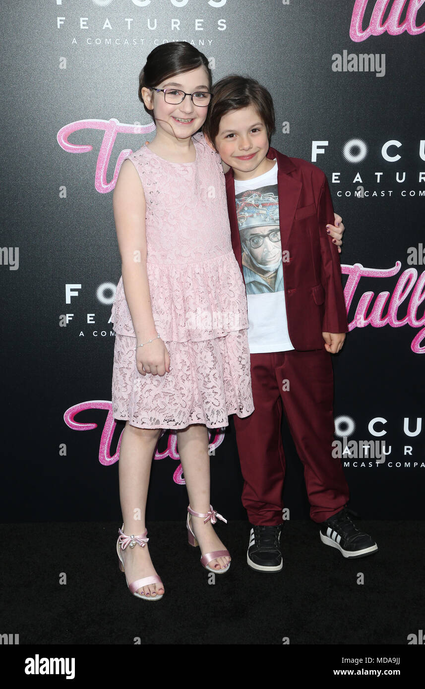 Los Angeles, Ca, USA. 18th Apr, 2018. Lia Frankland, Asher Fallica, at ...