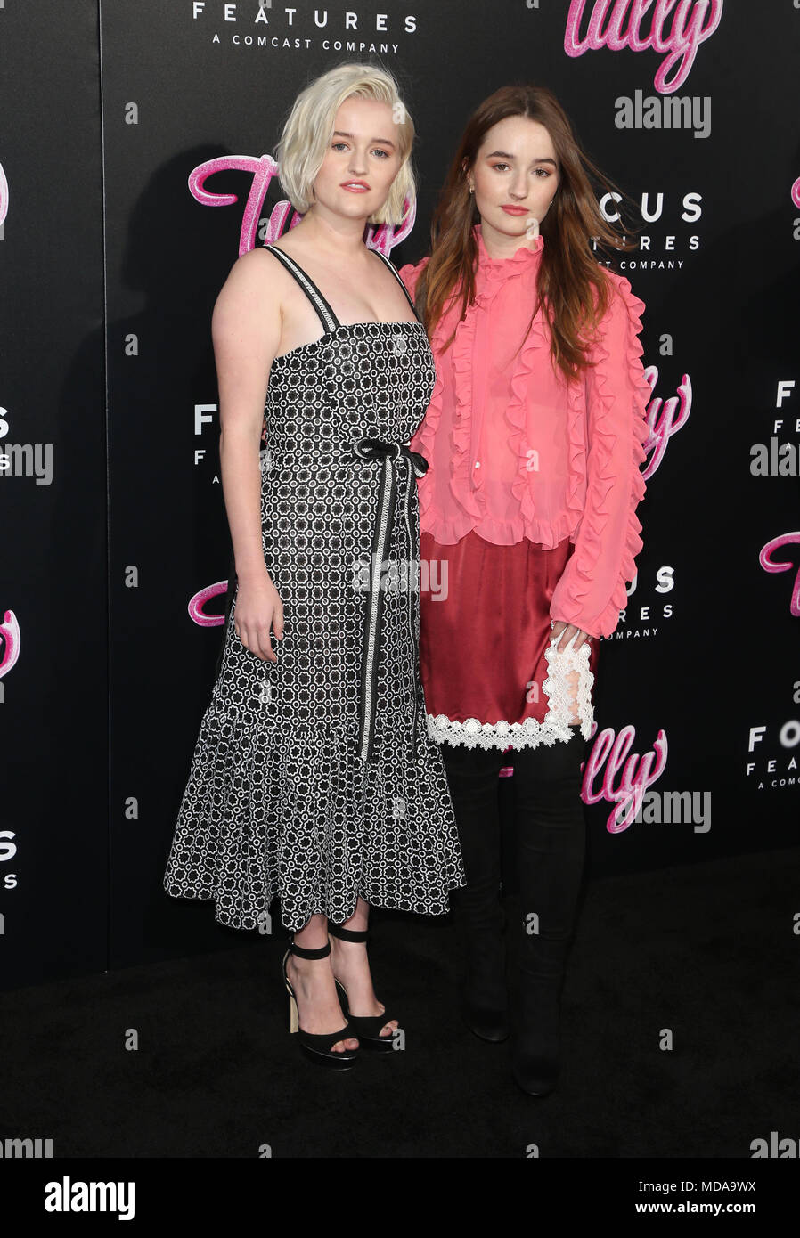 Los Angeles, Ca, USA. 18th Apr, 2018. Mady Dever, Kaitlyn Dever, at the ...