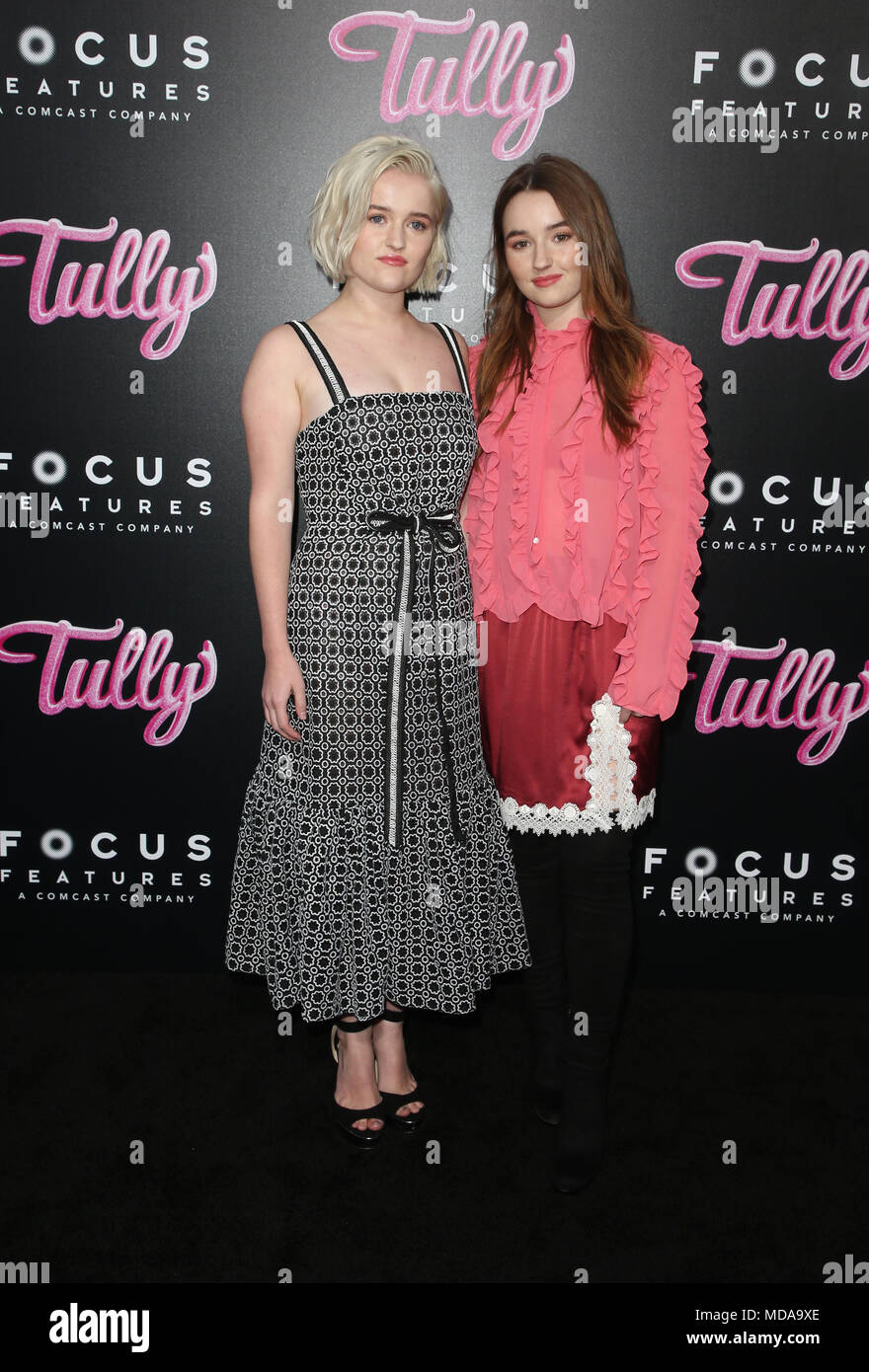Los Angeles, Ca, USA. 18th Apr, 2018. Mady Dever, Kaitlyn Dever, at the ...
