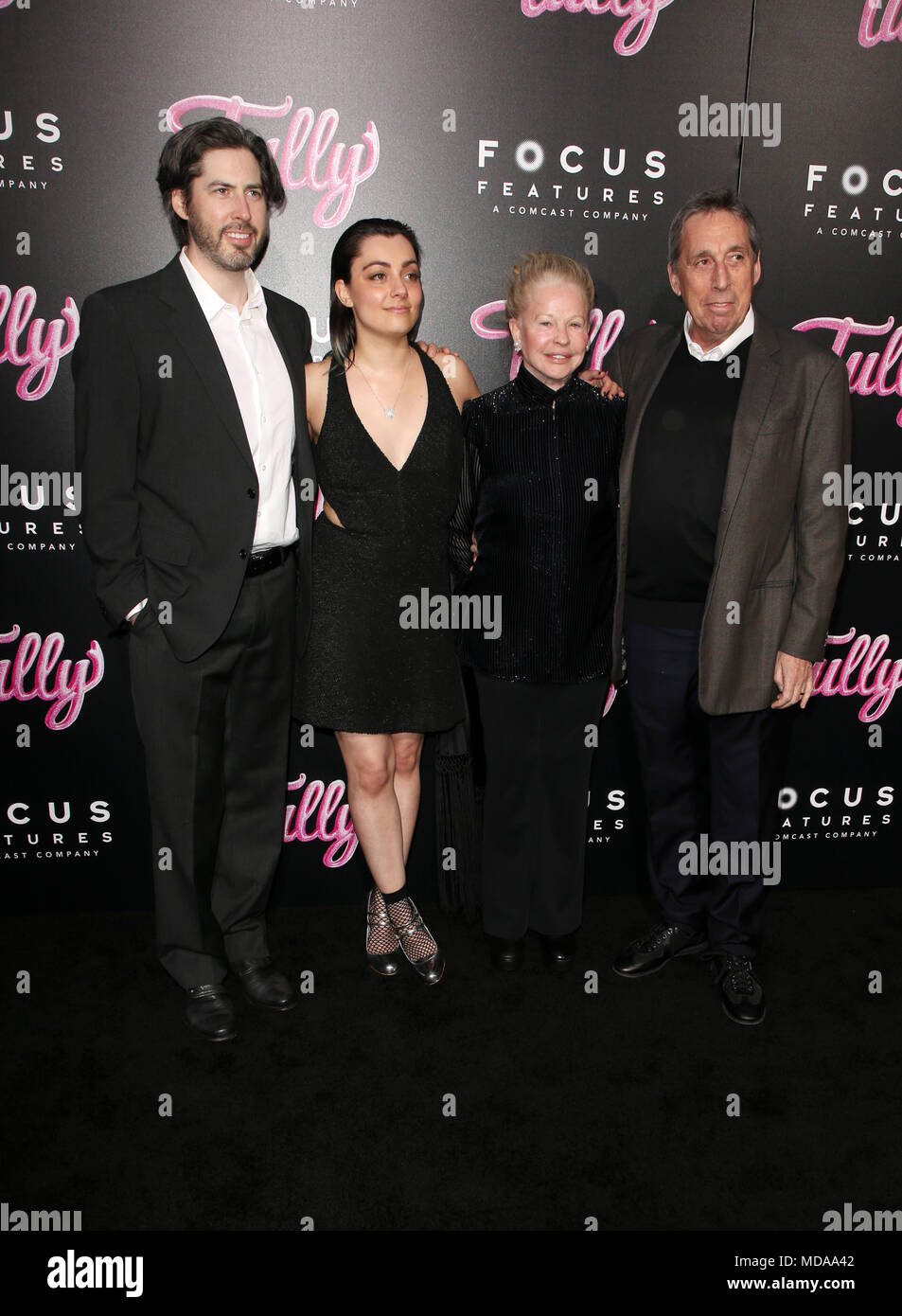Los Angeles, Ca, USA. 18th Apr, 2018. Jason Reitman, Genevieve Robert ...