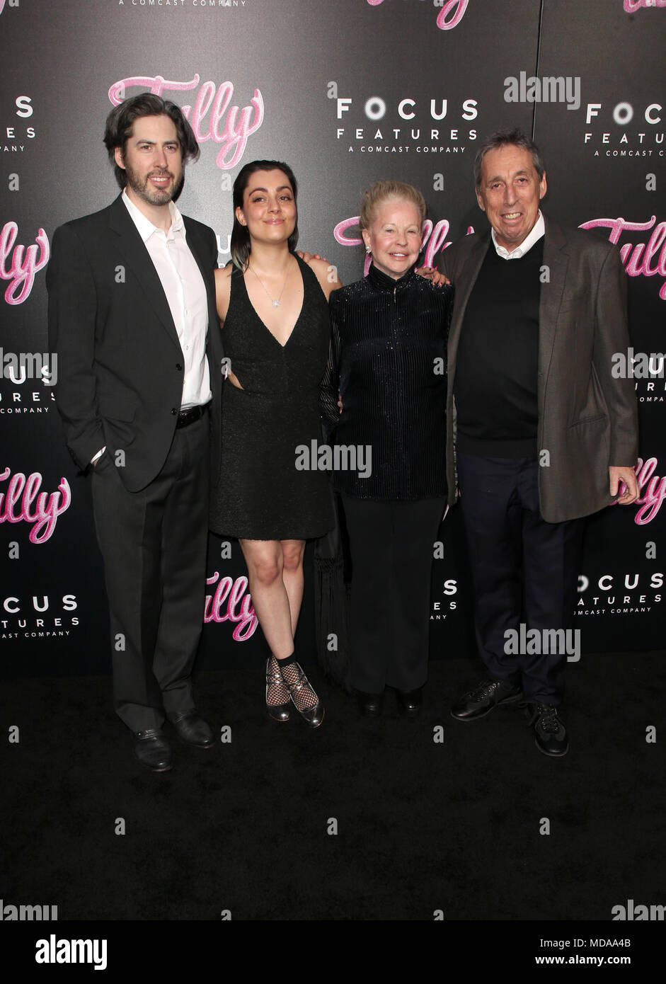 Los Angeles, Ca, USA. 18th Apr, 2018. Jason Reitman, Genevieve Robert ...