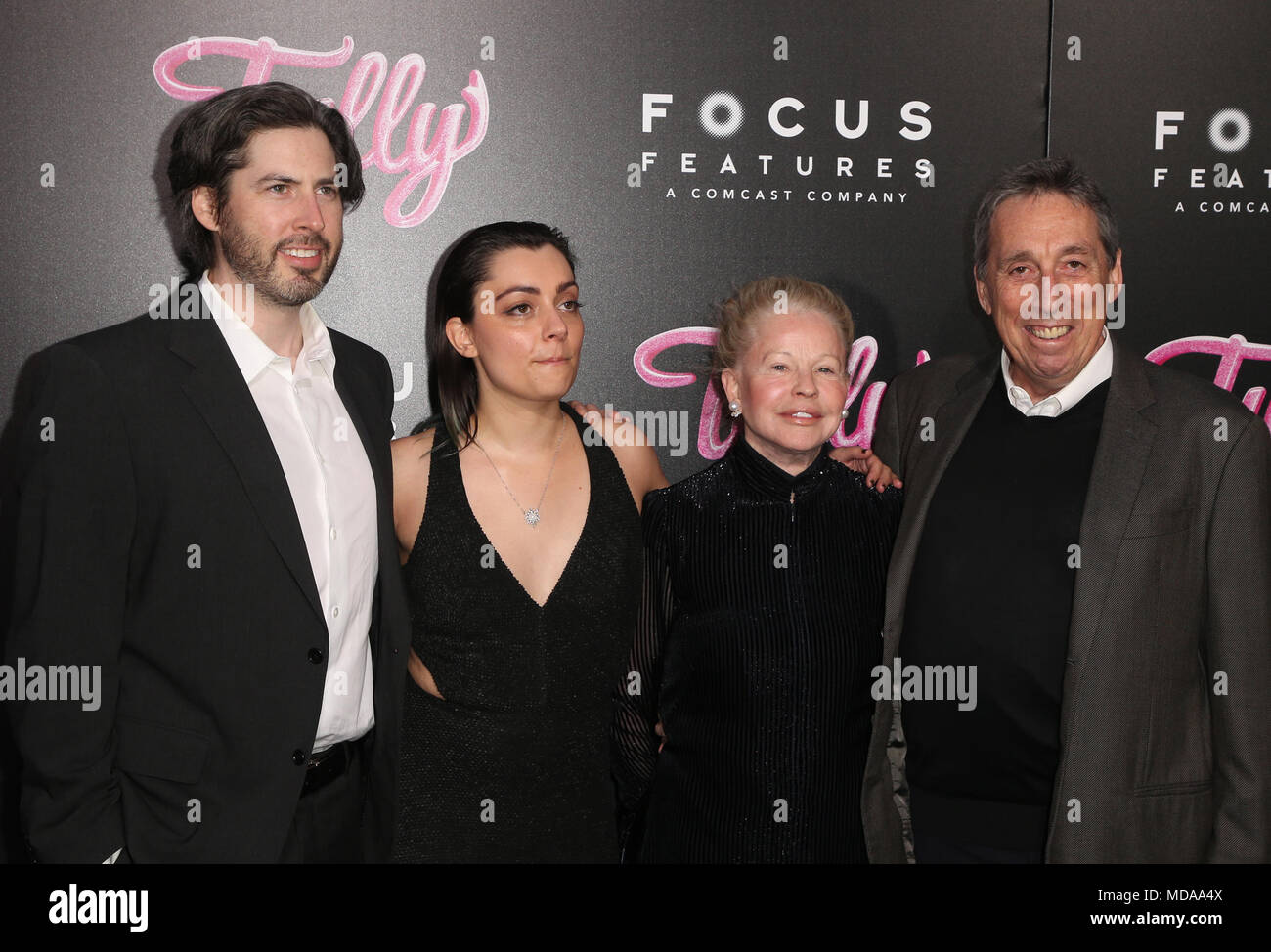 Los Angeles, Ca, USA. 18th Apr, 2018. Jason Reitman, Genevieve Robert ...