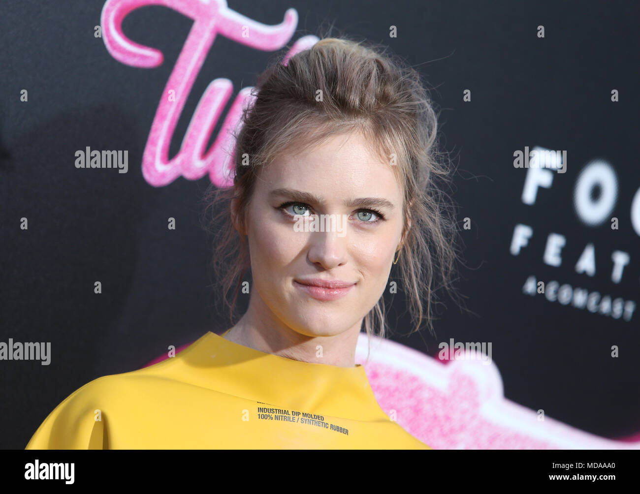 Los Angeles, Ca, USA. 18th Apr, 2018. Mackenzie Davis, at the Los ...