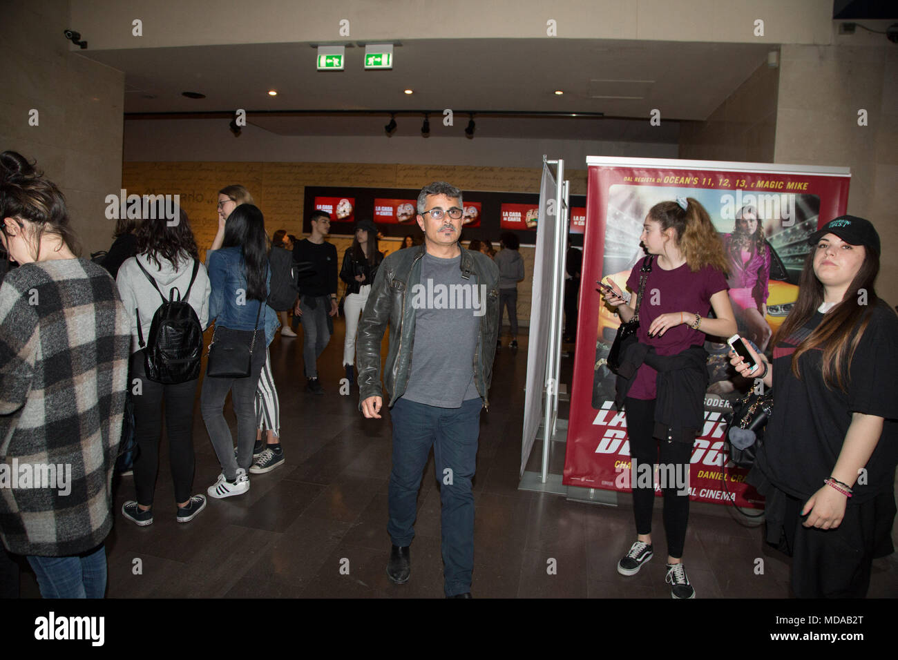 Rome, Presentation "The paper house" of Netflix. In the picture: Paolo ...