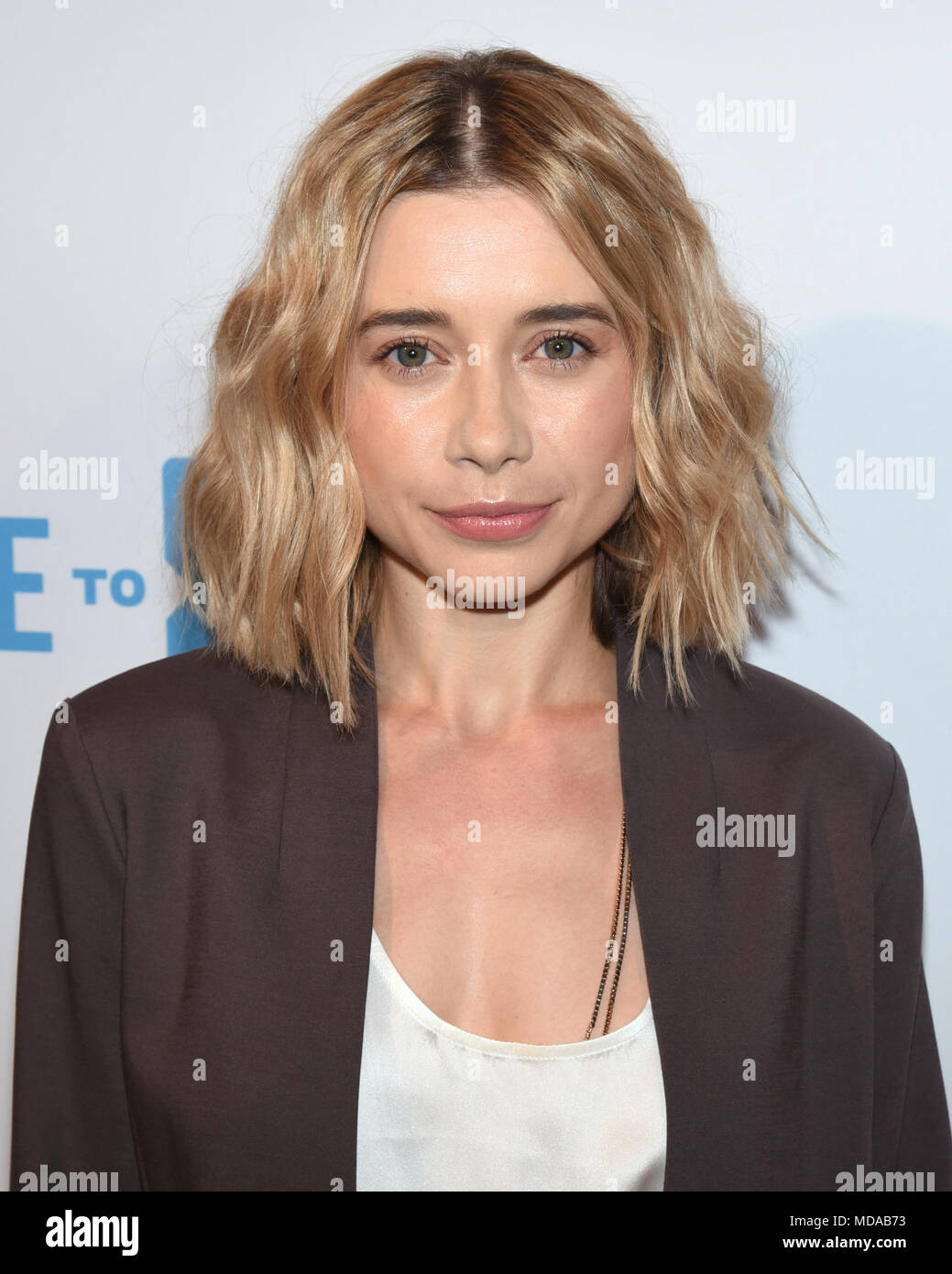 Los Angeles, California, USA. 18th Apr, 2018. OLESYA RULIN attends ...