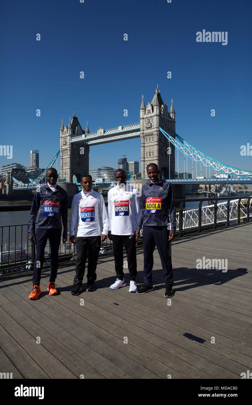 London marathon tower bridge 1981 hi-res stock photography and images ...