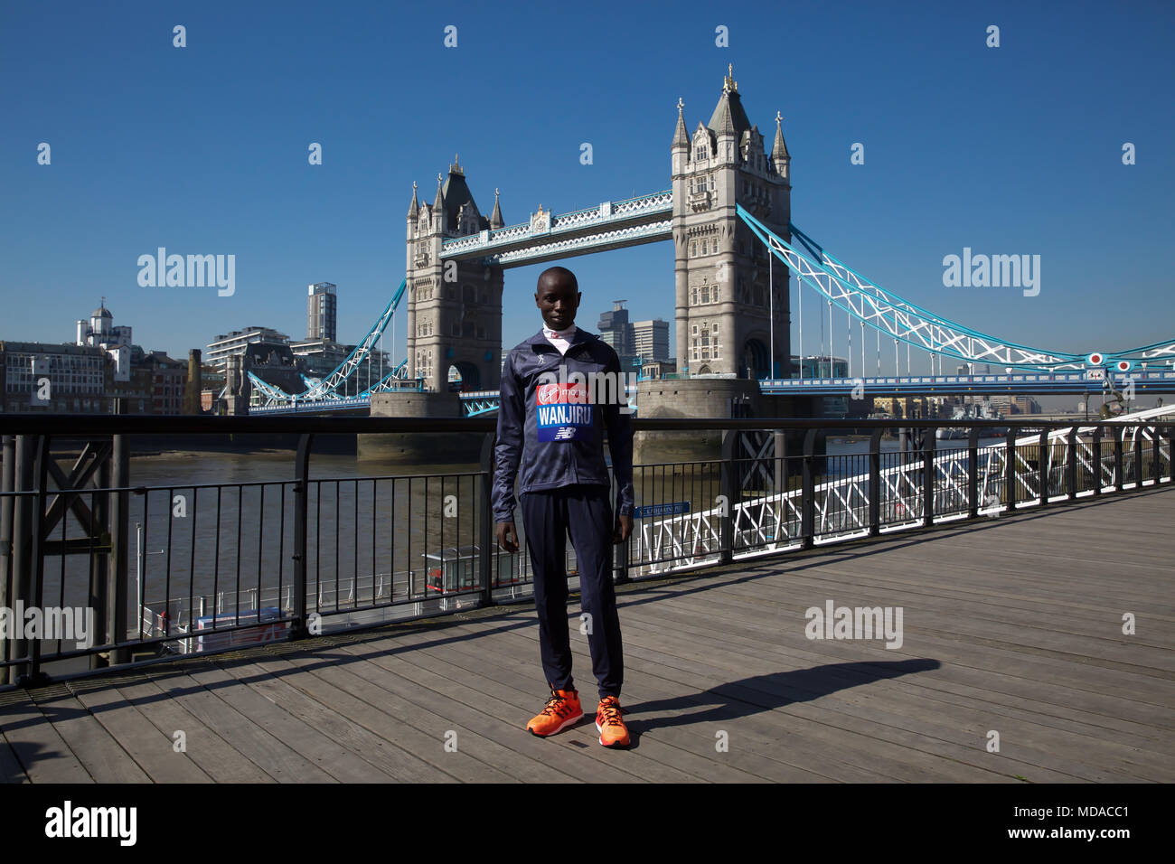 London,UK,19th April 2018,Elite Men London Marathon Photocall takes ...
