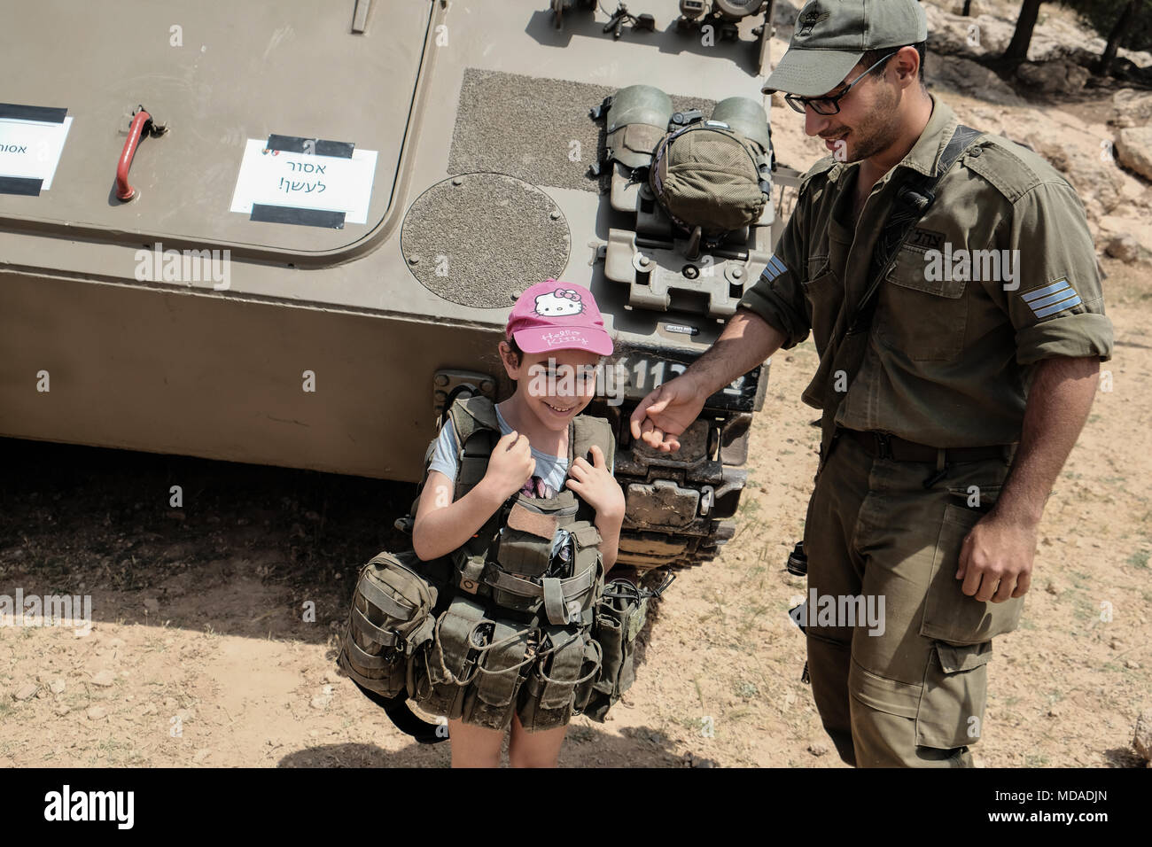 Israeli army armoured personnel carrier hi-res stock photography and ...