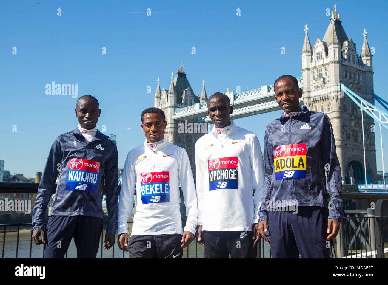 Elite men british runners photocall hi-res stock photography and images ...