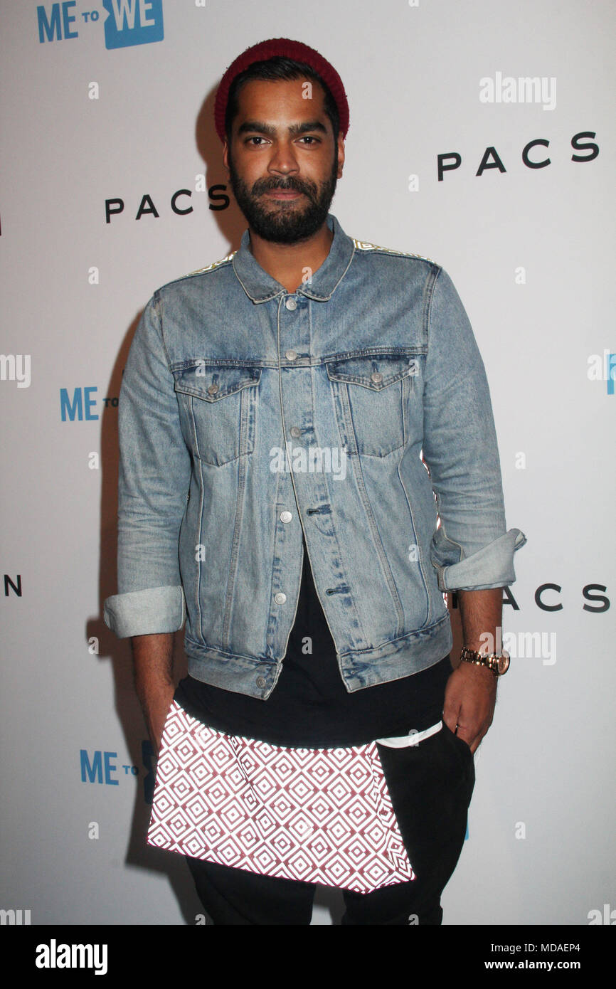 Saif Siddiqui 04/18/2018 The official pre-party to WE Day held at Peppermint Club in West ...