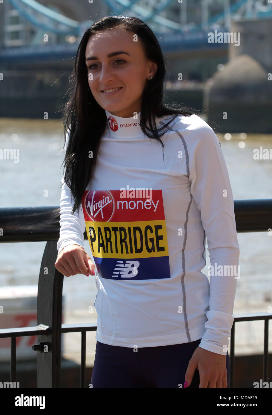 London,UK,19th April 2018,London Marathon British runners Photocall ...