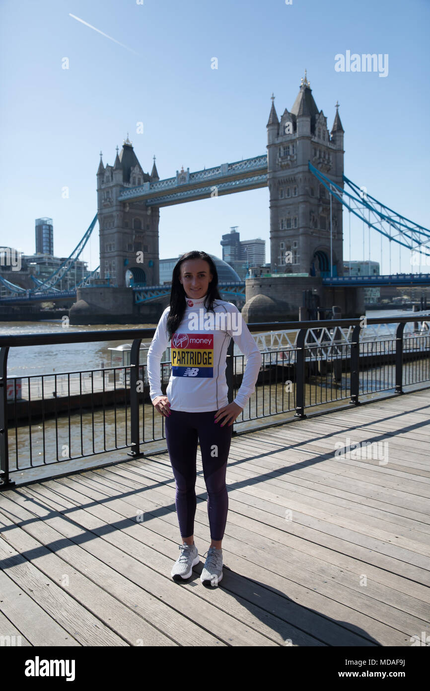 London,UK,19th April 2018,London Marathon British runners Photocall ...