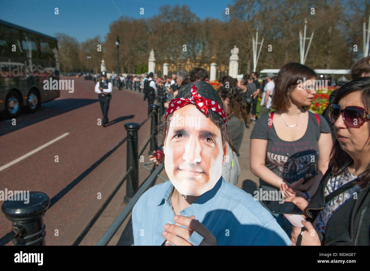 Justin trudeau mask hi-res stock photography and images - Alamy