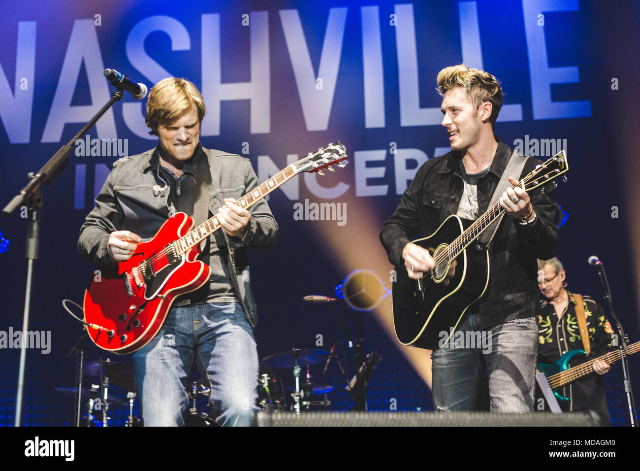 April 18, 2018 - Sam Palladio and Chris Carmack of the American TV ...