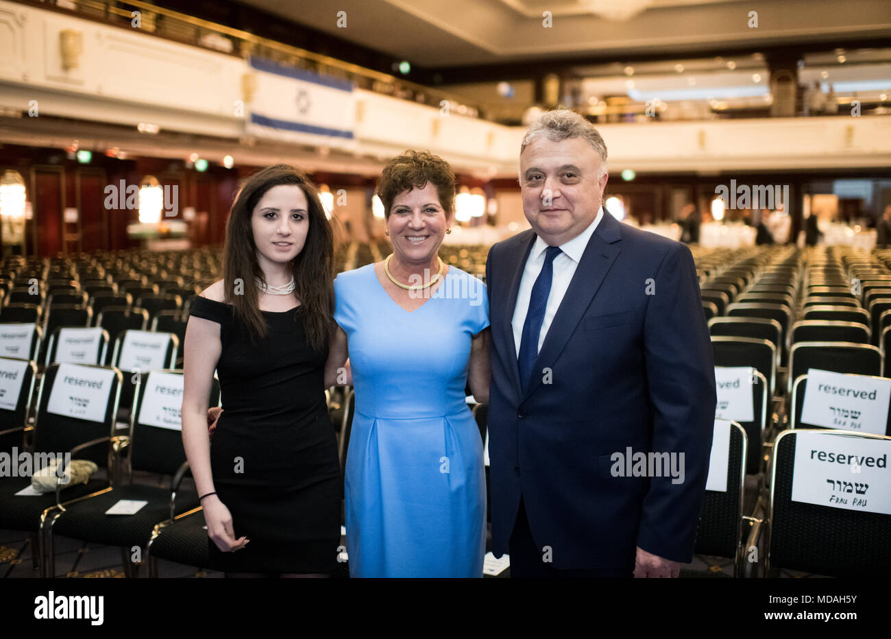 19 April 2018, Berlin, Germany: Jeremy Issacharoff, Israeli ambassador ...