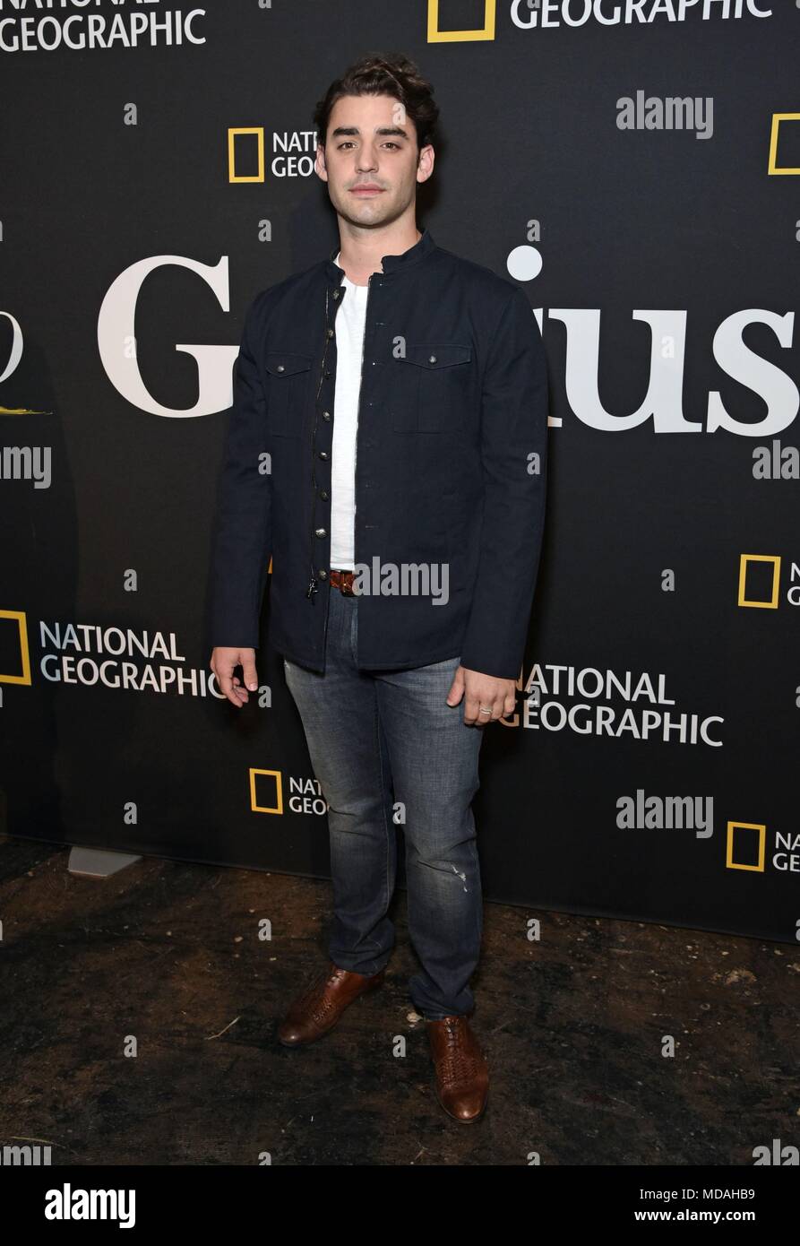 New York, NY, USA. 19th Apr, 2018. Alex Rich at a public appearance for ...