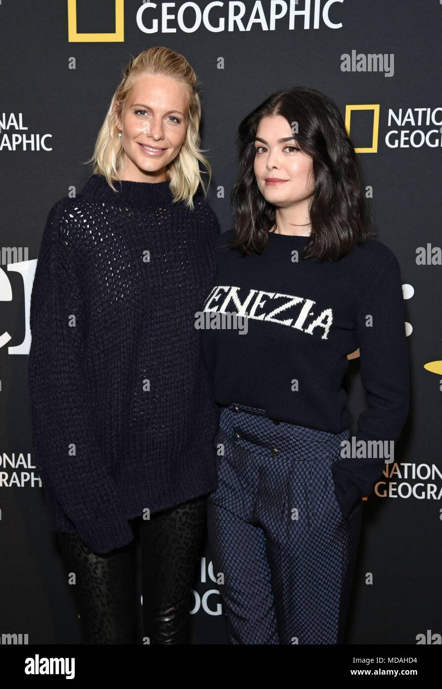 New York, NY, USA. 19th Apr, 2018. Poppy Delevingne, Samantha Colley at ...