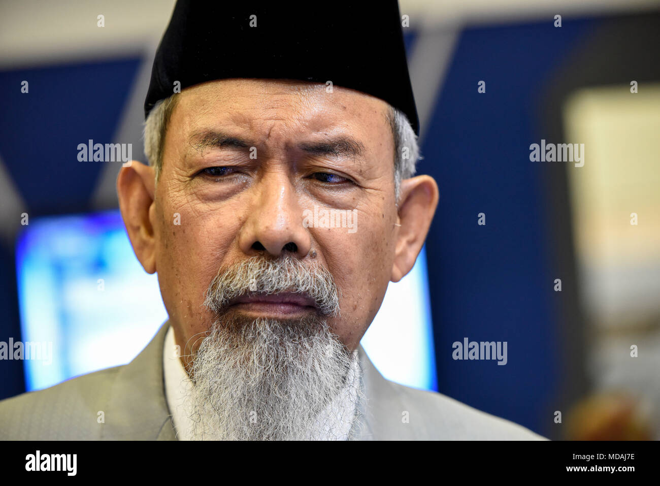 Kuala Lumpur, Malaysia on April 19, 2018. Juhar Mahiruddin, a Malaysian ...