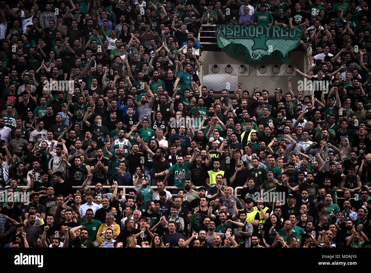 Real madrid basketball fans hi-res stock photography and images - Alamy