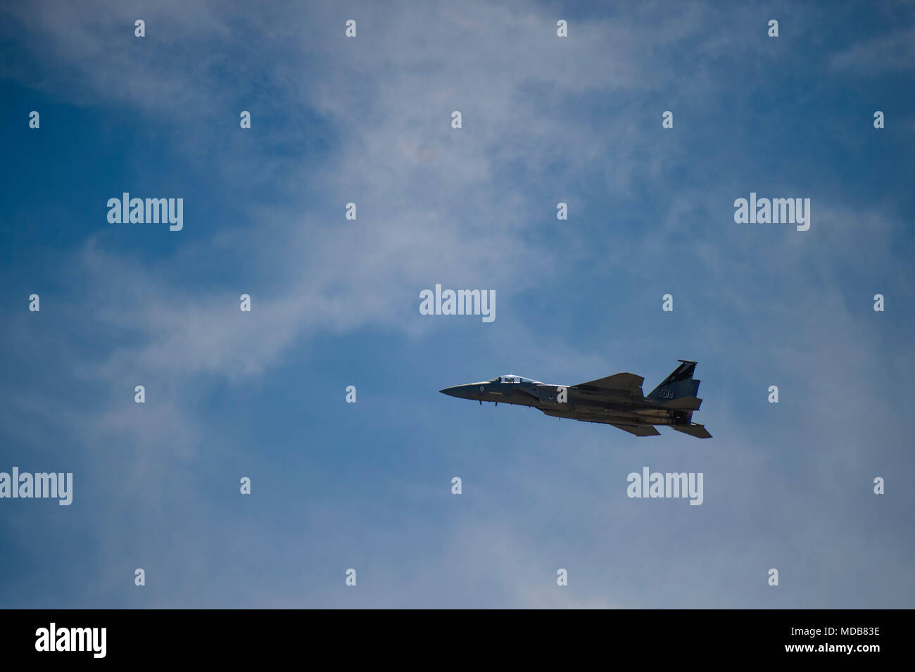 An F-15C Eagle from the 144th Fighter Wing, Fresno Air National Guard ...
