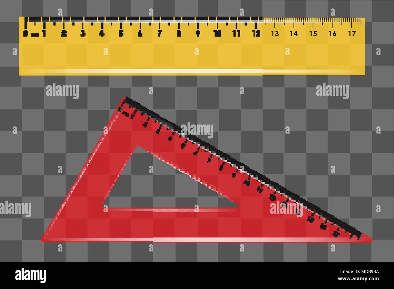 Tool metal triangle angle scale hi-res stock photography and images - Alamy
