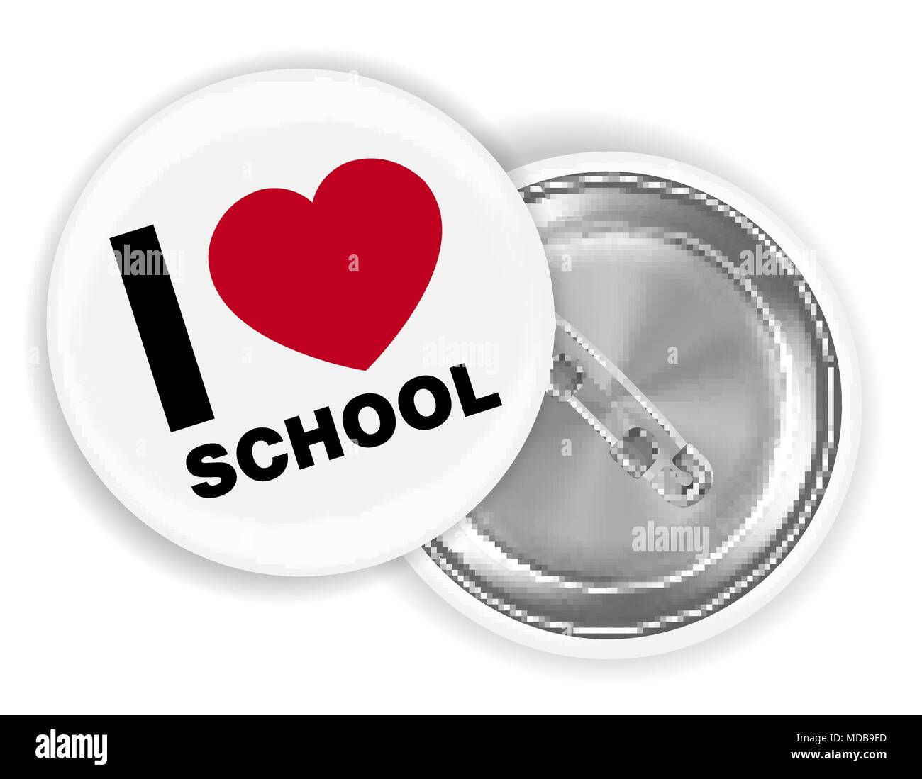 Love school text concept Stock Vector Images - Alamy