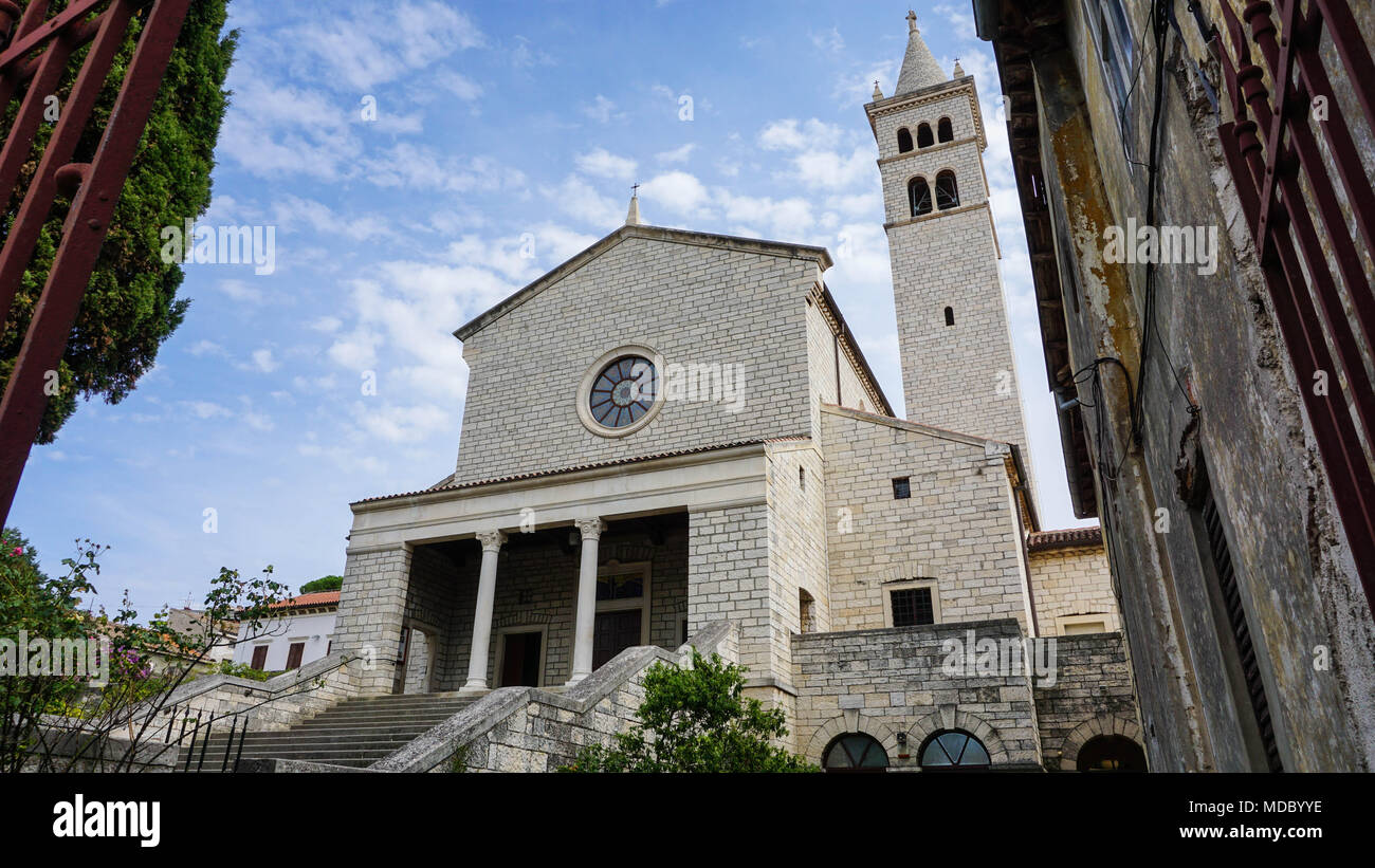 Church in Pula / croatia Stock Photo - Alamy