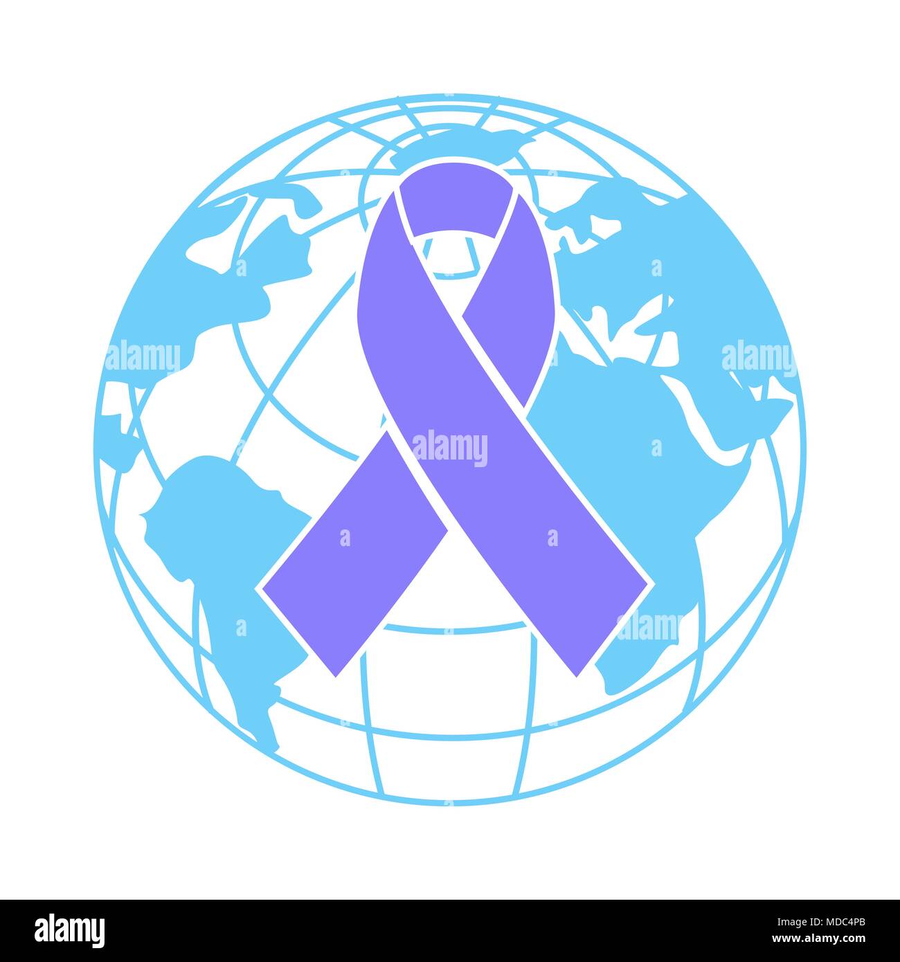 Illustration on the World Lupus Day. Icon in the linear style Stock ...