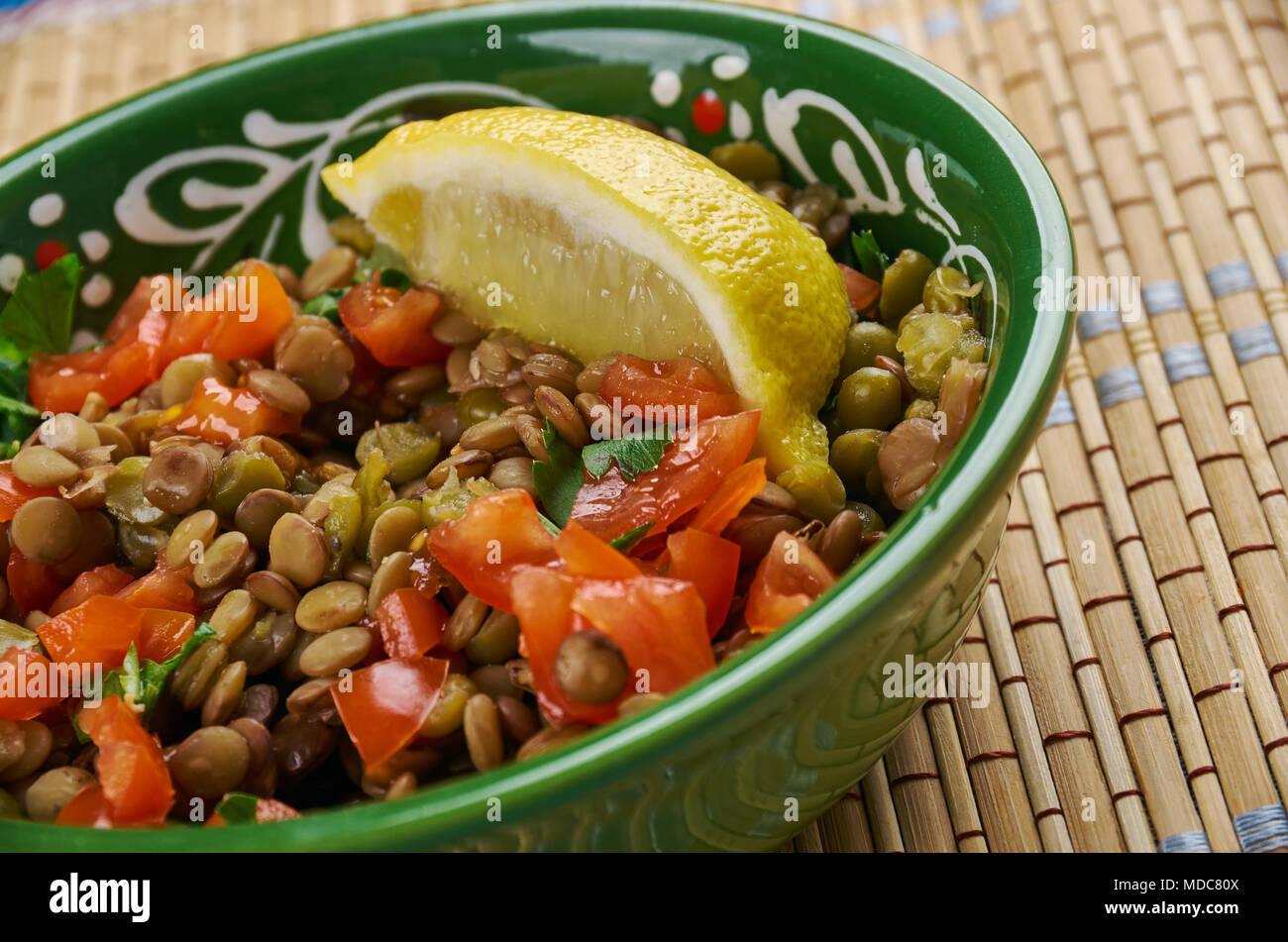 Ethiopian lentils dish hi-res stock photography and images - Alamy