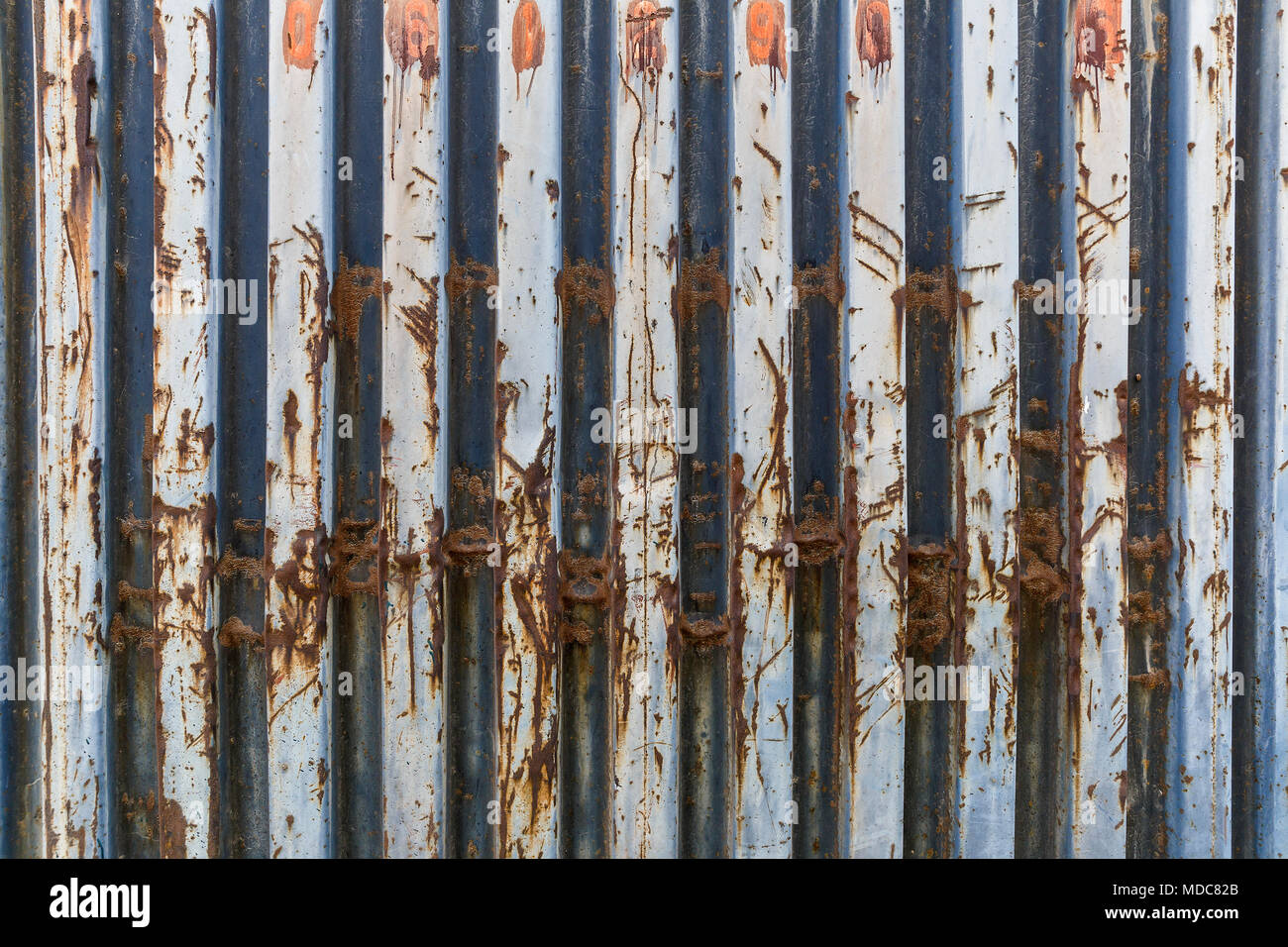 Texture of an old metal container Stock Photo - Alamy