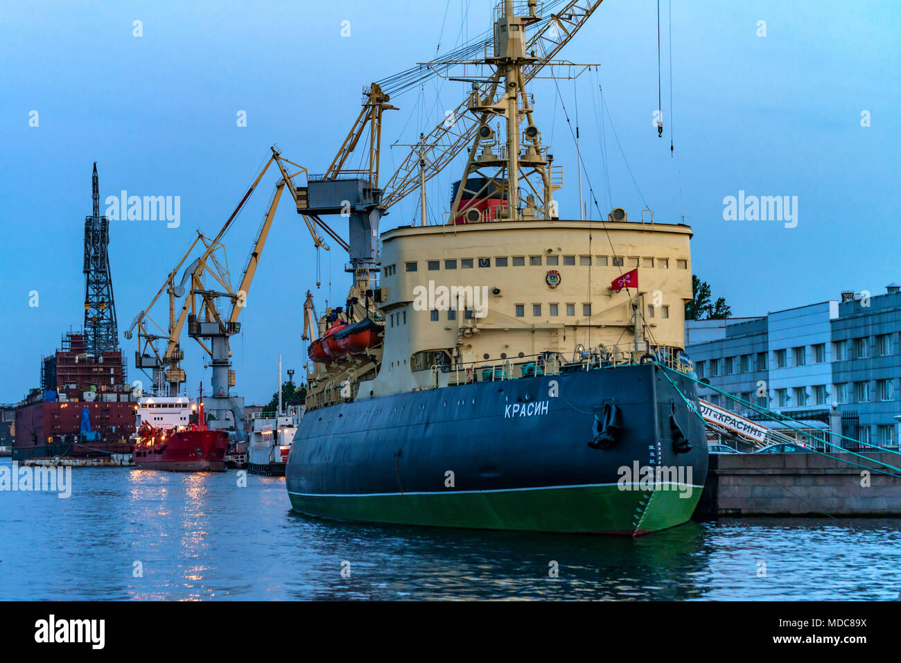 The Icebreaker Krasin High Resolution Stock Photography and Images - Alamy