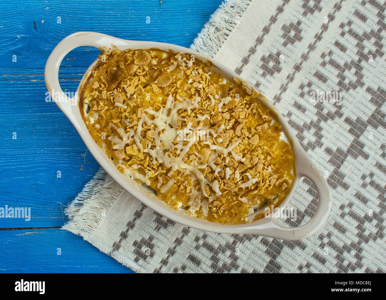 Cod Au Gratin - appetizer from New Foundland, Canada, Flaked cod is ...