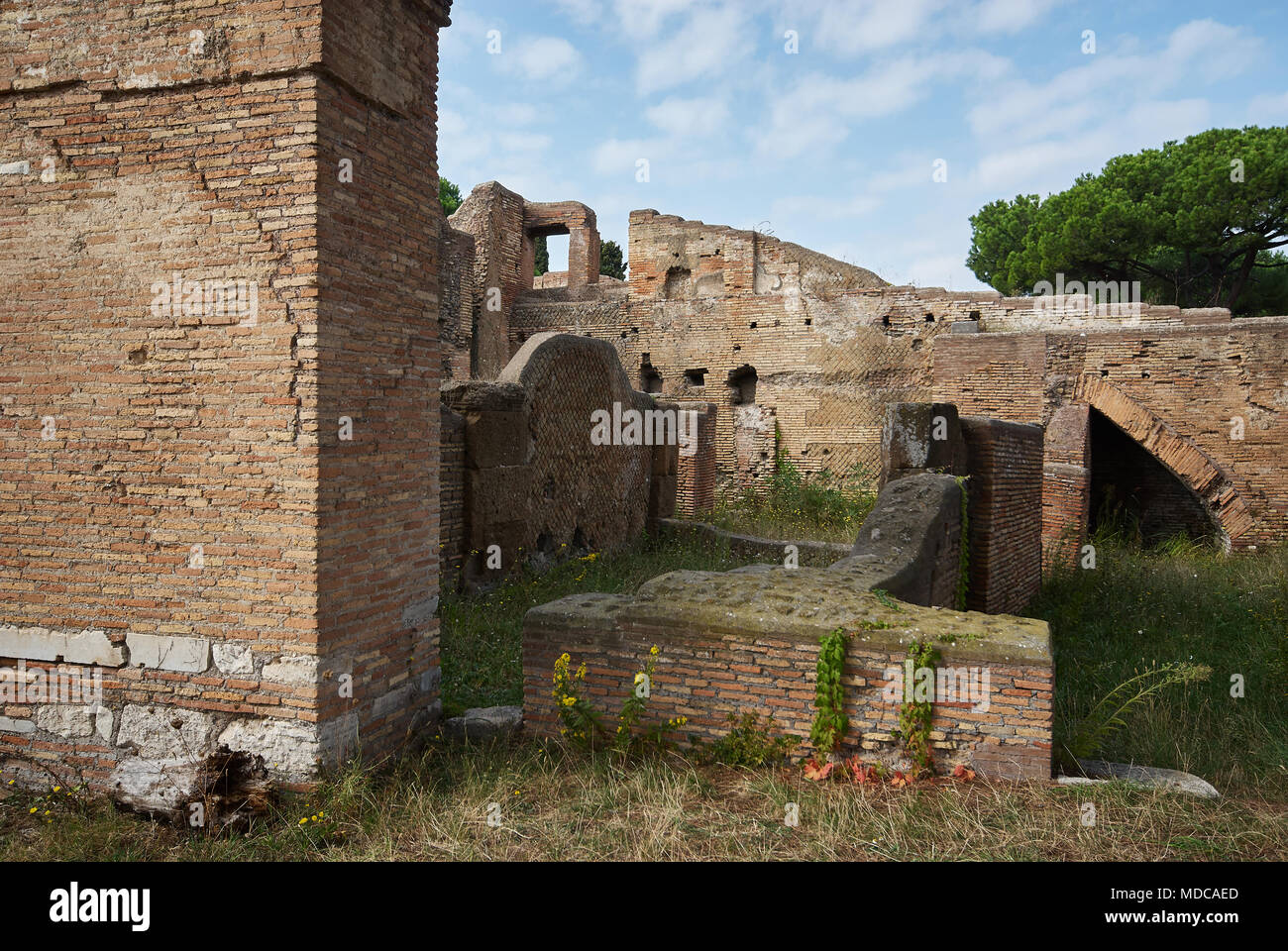 Ancient roman column overgrown hi-res stock photography and images - Alamy