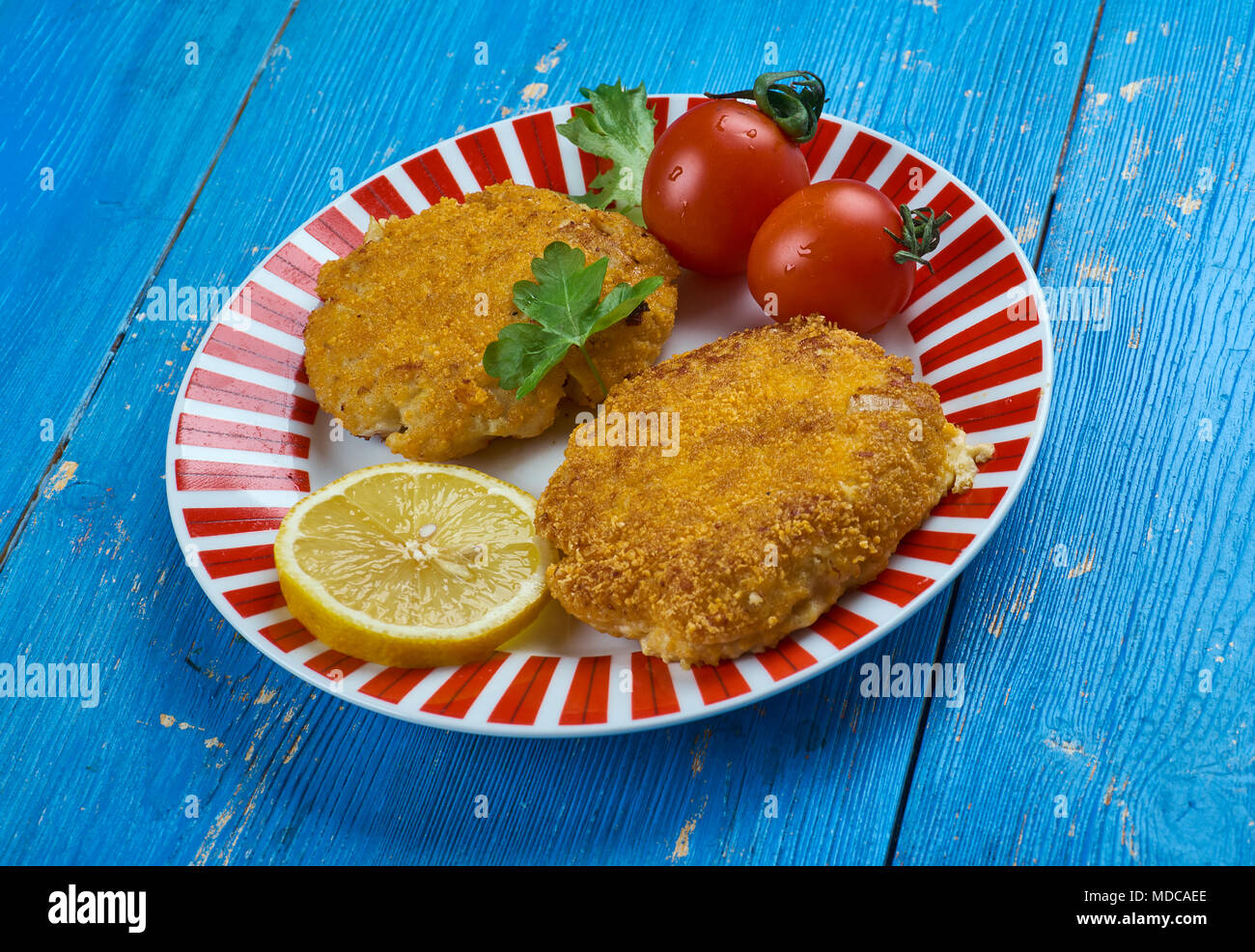 Traditional Irish Cod Fish Cakes Stock Photo - Alamy