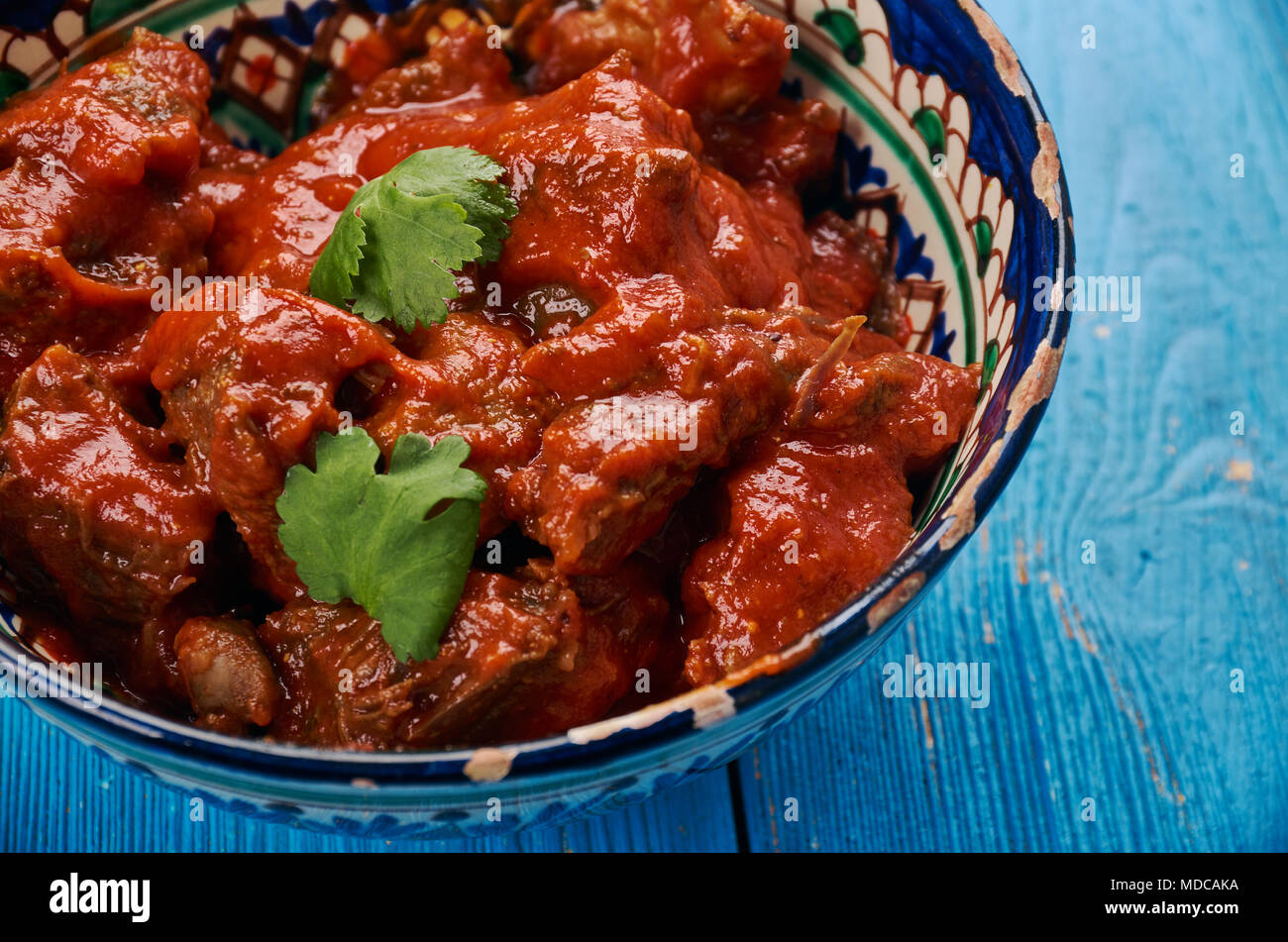 Kerala Style Malabar Mutton Curry Stock Photo - Alamy