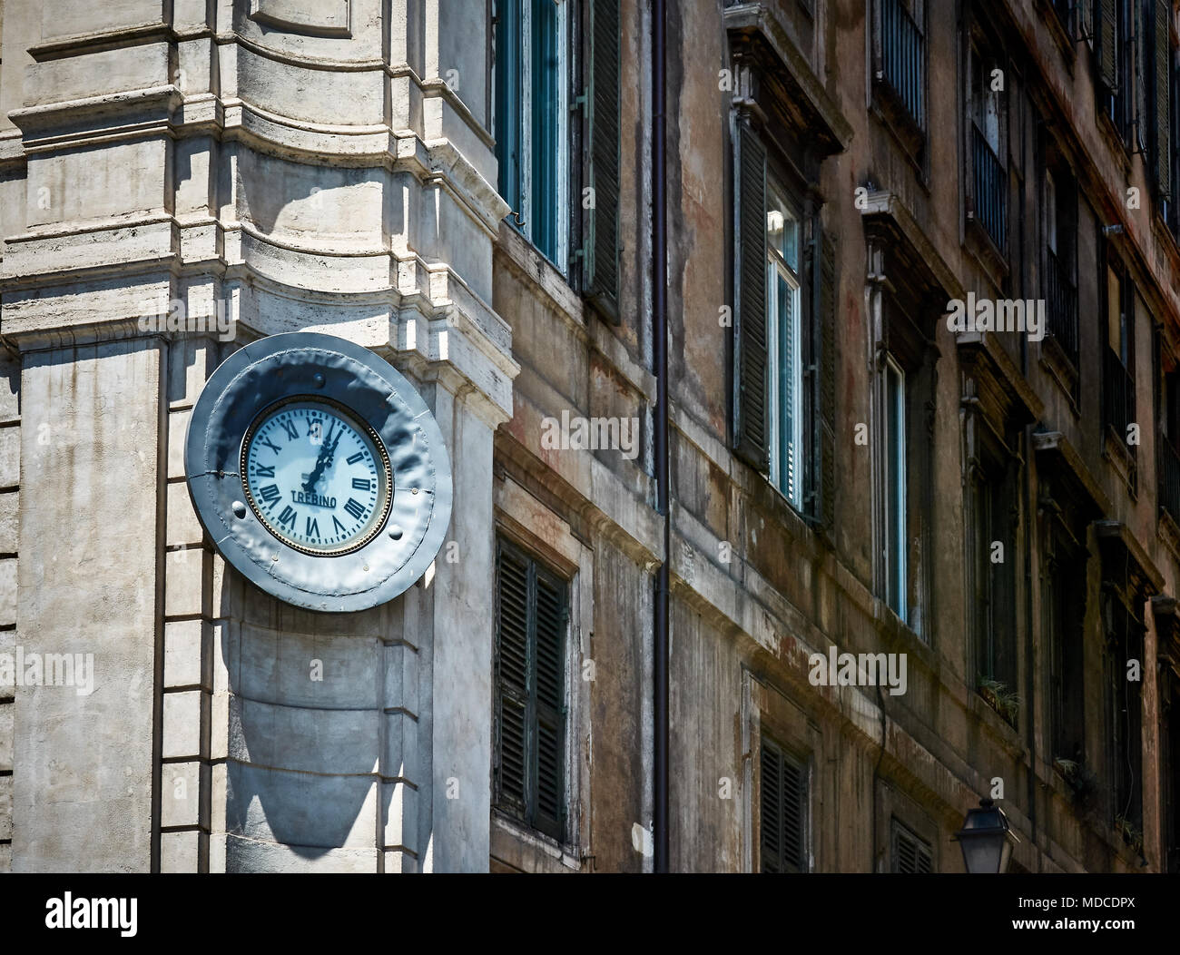 Roma town clock hi-res stock photography and images - Alamy