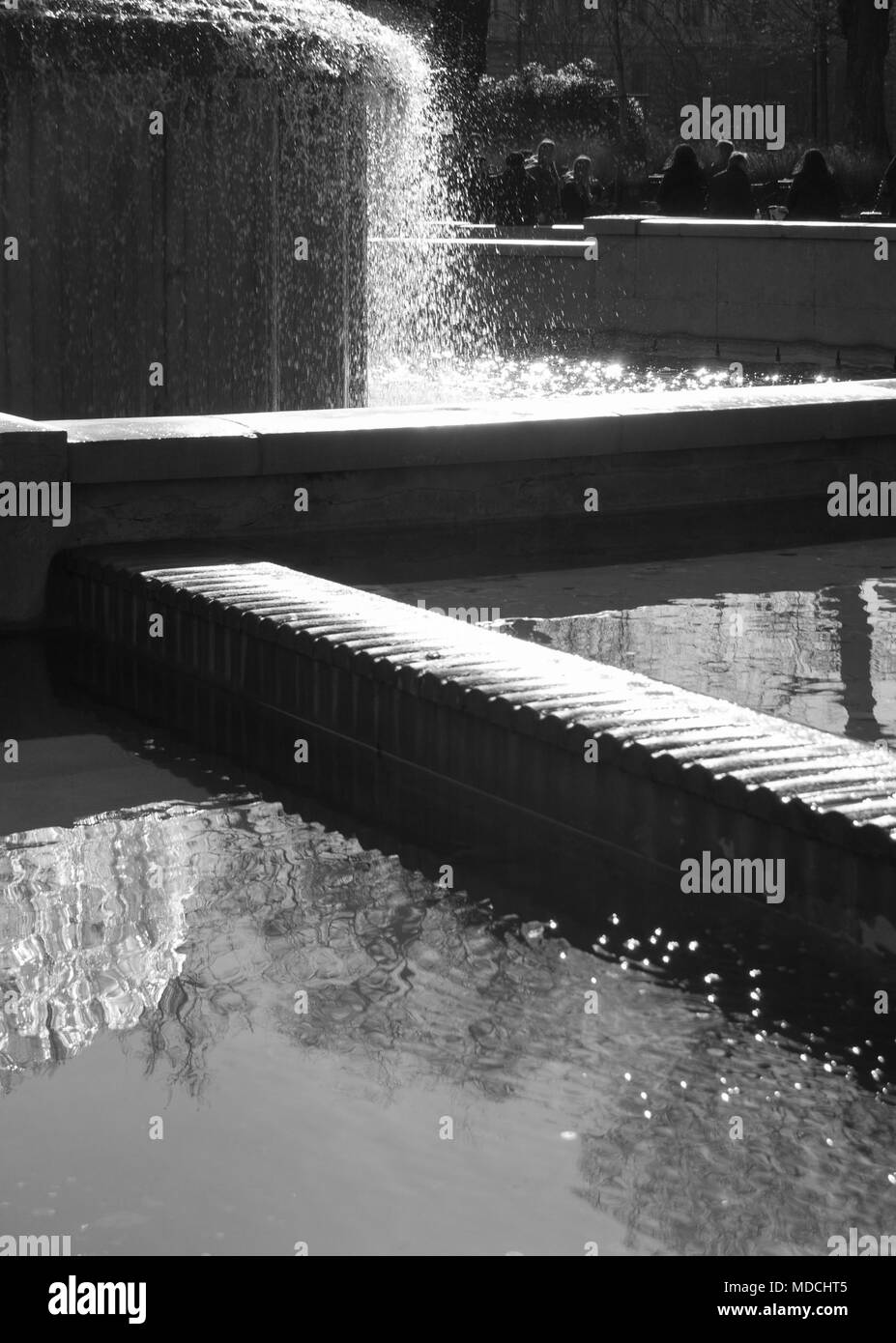 Very big water tanks Black and White Stock Photos & Images - Alamy