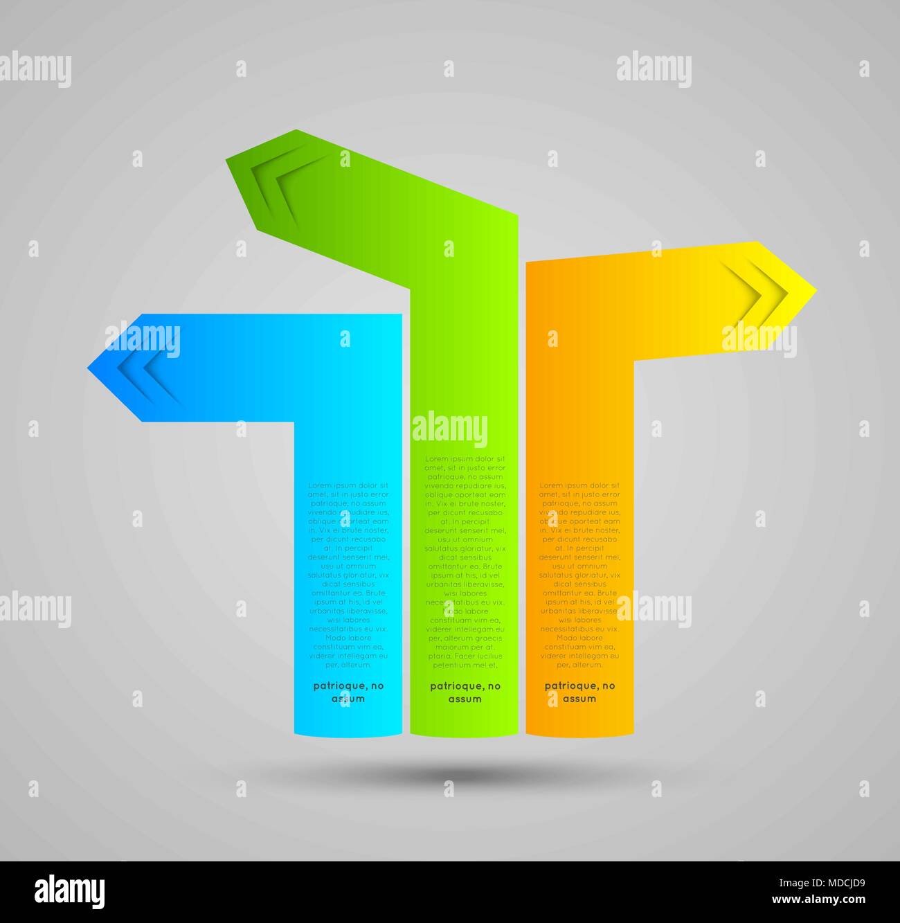 infographic elements, direction arrows Stock Vector Image & Art - Alamy