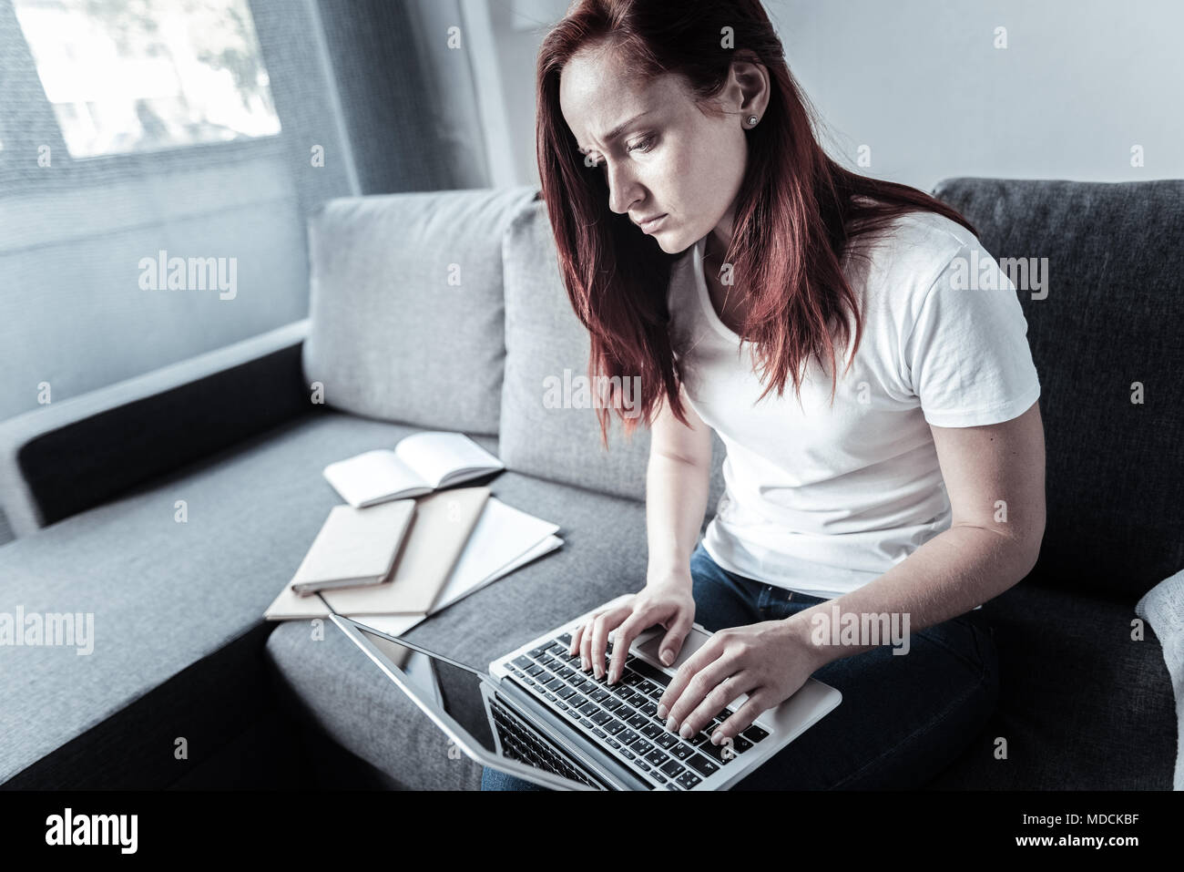 Burnout typing hi-res stock photography and images - Alamy