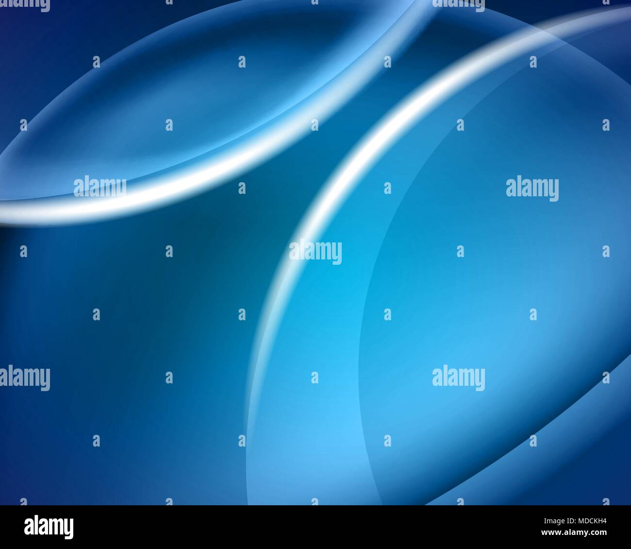 abstract blue vector background with blending colors, blurred lines and ...